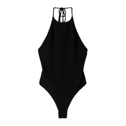 Bershka Shirt Bodysuit female Black size XS