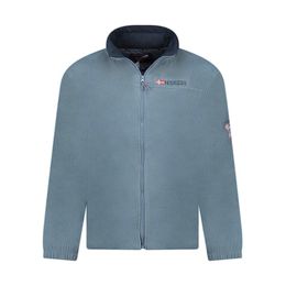Geographical Norway Fleecejacke "Tamazonie" in Blau - 71% | Größe S | Herren-pullover-sport