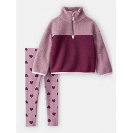 Carter's carter's 2tlg. Outfit in Lila - 29% | Gr&ouml;&szlig;e 104 | Kids-fleecejacken-fleecepullover