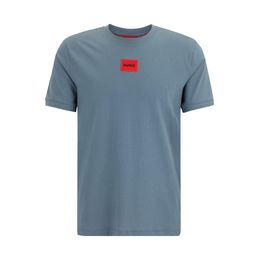 Hugo T-Shirt 'Diragolino212' Herren Gr&ouml;&szlig;e M opal / rot / schwarz