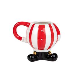 Homla Tasse "Lollipop" in Rot/ Wei&szlig; - 500 ml - 13% | Gedeckter-tisch