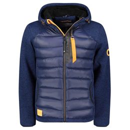 Geographical Norway Fleecejacke "Theo" in Dunkelblau - 76% | Gr&ouml;&szlig;e S | Herren-pullover-sport