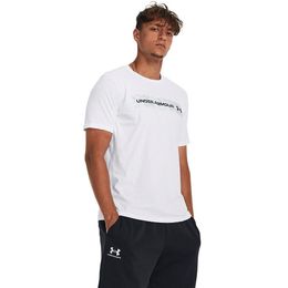 Under Armour Trainingsshirt ''Camo'' in Wei&szlig; - 11% | Gr&ouml;&szlig;e L | Herren-sportshirts