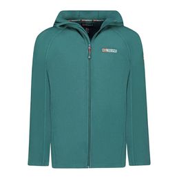 Geographical Norway Fleecejacke "Tugood" in Dunkelgr&uuml;n - 46% | Gr&ouml;&szlig;e XXL | Herren-pullover-sport