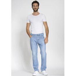 GANG JEANS Jeans "Esto" - Regular fit - in Hellblau - 59% | Gr&ouml;&szlig;e W31/L32 | Herren-plussize