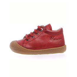 Naturino Leder-Lauflernschuhe "Cocoon" in Rot - 40% | Gr&ouml;&szlig;e 22 | Lauflernschuhe