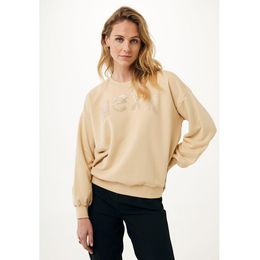 Mexx Sweatshirt in Beige - 52% | Gr&ouml;&szlig;e L | Damen-sweatshirts-jacken