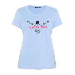 Chiemsee Shirt "Sera" in Hellblau - 44% | Gr&ouml;&szlig;e XL | Damen-tops