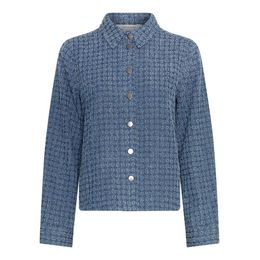 MOSS COPENHAGEN Bluse "Ibo" in Blau - 46% | Gr&ouml;&szlig;e XS | Damen-blusen
