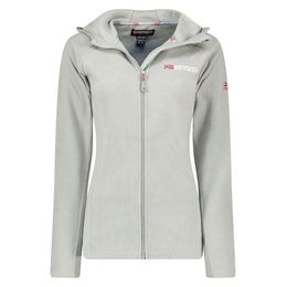Geographical Norway Fleecejacke "Tugood" in Hellgrau - 59% | Gr&ouml;&szlig;e XXL | Herren-pullover-sport