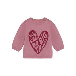 Noppies Sweatshirt in Rosa - 44% | Gr&ouml;&szlig;e 74 | Baby-sweatshirts-jacken