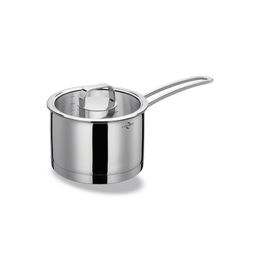 K&uuml;chenprofi K&uuml;chenprofi Stielkasserolle SAN Remo, Edelstahl, Metall, 2 L, 16x10x16 cm, Kochen, T&ouml;pfe, Stielkasserollen