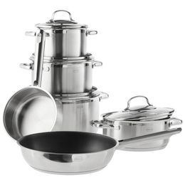 R&ouml;sle R&ouml;sle Kochtopfset Elegance, Edelstahl, Metall, 6-teilig, 16 cm,20 cm,16 cm, 2,8 L,1 L, 37x25.6x61.2 cm, Kochen, T&ouml;pfe, Topfsets