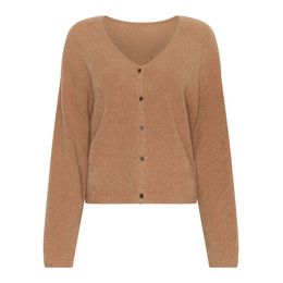 MOSS COPENHAGEN Cardigan "Milania" in Camel - 47% | Gr&ouml;&szlig;e L/XL | Damen-pullover-cardigans