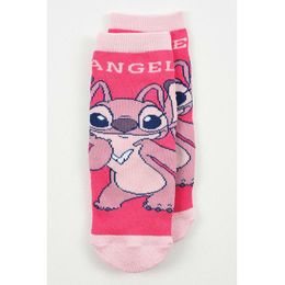 Lilo and Stitch Lilo & Stitch Socken "Lilo & Stitch" in Pink - 40% | Gr&ouml;&szlig;e 23-26 | Babysocken-strumpfhosen
