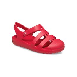 Crocs Halbsandalen "Classic Fisherman" in Rot - 46% | Gr&ouml;&szlig;e 27/28 | Babysandalen