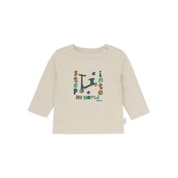 Noppies Longsleeve in Beige - 42% | Gr&ouml;&szlig;e 74 | Baby-langarmshirts