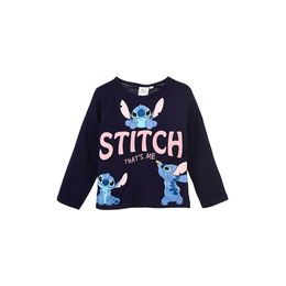 Lilo and Stitch Lilo & Stitch Longsleeve "Lilo & Stitch" in Dunkelblau - 65% | Gr&ouml;&szlig;e 104 | Kinder-longsleeves