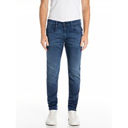 Replay Jeans "Anbass" - Slim fit - in Dunkelblau - 41% | Größe W32/L36 | Herren-plussize