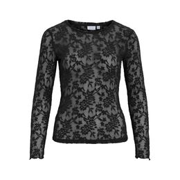 Vila Longsleeve "Vizirp" in Schwarz - 40% | Gr&ouml;&szlig;e XL | Damen-pullover-cardigans