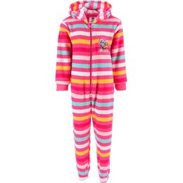 PAW PATROL Fleece-Overall "PAW PATROL" in Pink - 58% | Größe 116 | Kinderhosen