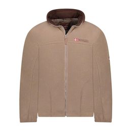 Geographical Norway Fleecejacke "Tamazonie" in Taupe - 66% | Gr&ouml;&szlig;e XL | Herren-pullover-sport