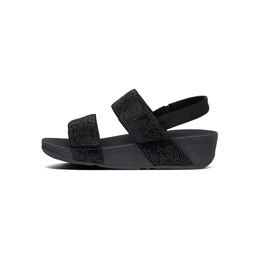 fitflop Keilsandaletten in Schwarz - 50% | Gr&ouml;&szlig;e 39 | Damen-sandalen