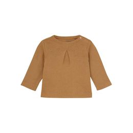 Noppies Longsleeve in Hellbraun - 44% | Gr&ouml;&szlig;e 92 | Baby-langarmshirts