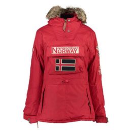 Geographical Norway Parka "Boomera" in Rot - 80% | Größe M | Damenjacken