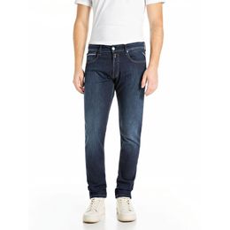 Replay Jeans "Grover" - Slim fit - in Dunkelblau - 34% | Größe W32/L34 | Herren-plussize