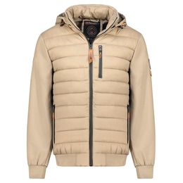 Geographical Norway Steppjacke "Boswell" in Beige - 65% | Gr&ouml;&szlig;e L | Herrenjacken