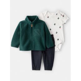 Carter's carter's 3tlg. Outfit in Gr&uuml;n/ Dunkelblau - 31% | Gr&ouml;&szlig;e 80 | Babyjacken