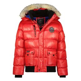 Geographical Norway Winterjacke "Bugs" in Rot - 67% | Gr&ouml;&szlig;e L | Herren-plussize