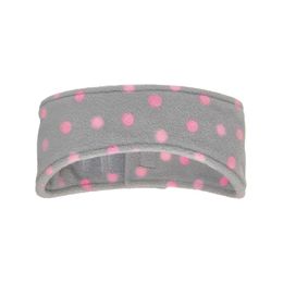 Playshoes Fleece-Stirnband in Grau/ Rosa - 13% | Kindermuetzen