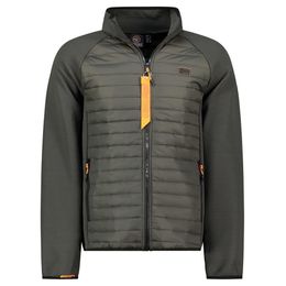 Geographical Norway Fleecejacke "Traboule" in Anthrazit - 73% | Gr&ouml;&szlig;e S | Herren-pullover-sport