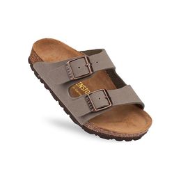 Birkenstock Pantoletten "Arizona" in Grau - Weite S - 30% | Gr&ouml;&szlig;e 41 | Damen-pantoletten