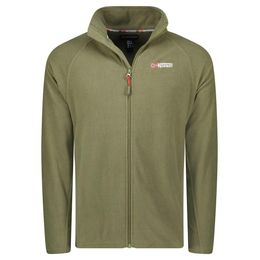 Geographical Norway Fleecejacke "Tug" in Gr&uuml;n - 36% | Gr&ouml;&szlig;e XXL | Herren-pullover-sport
