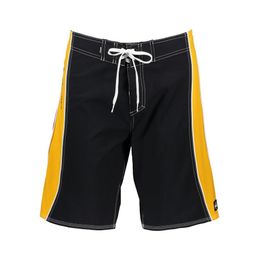 Quiksilver Bermuda in Schwarz/ Gelb - 52% | Gr&ouml;&szlig;e W34 | Herren-plussize
