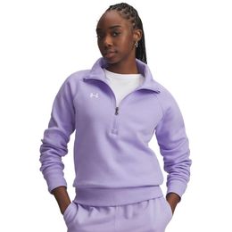Under Armour Fleecepullover in Lila - 26% | Gr&ouml;&szlig;e S | Damenpullover