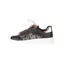 Sixth Sens Sneakers in Schwarz/ Gold - 65% | Gr&ouml;&szlig;e 38 | Damen-sneakers