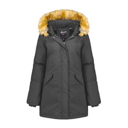 Geographical Norway Parka "Dinasty" in Dunkelgrau - 68% | Gr&ouml;&szlig;e XXL | Damenjacken