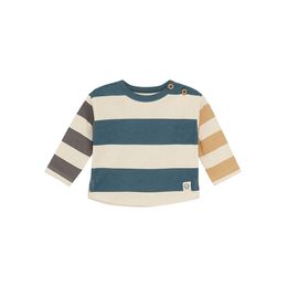 Noppies Longsleeve in Beige/ Blau - 39% | Gr&ouml;&szlig;e 62 | Baby-langarmshirts