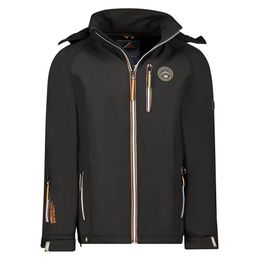 Geographical Norway Softshelljacke "Tabim" in Schwarz - 69% | Gr&ouml;&szlig;e XL | Herren-outdoorjacken