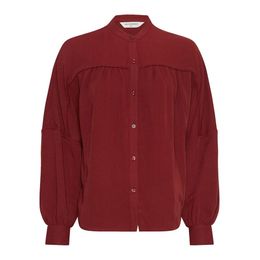 MOSS COPENHAGEN Bluse "Madie" in Bordeaux - 44% | Gr&ouml;&szlig;e S/M | Damen-blusen