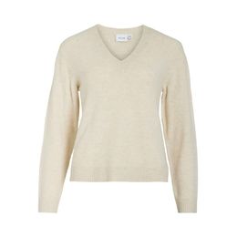 Vila Pullover "Vimiraz" in Creme - 51% | Gr&ouml;&szlig;e XL | Damen-pullover-cardigans