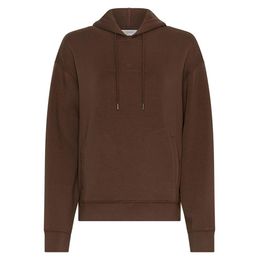MOSS COPENHAGEN Hoodie "Ima Q" in Dunkelbraun - 61% | Gr&ouml;&szlig;e XS/S | Damen-sweatshirts-jacken