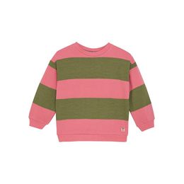 Noppies Sweatshirt in Pink/ Gr&uuml;n - 53% | Gr&ouml;&szlig;e 104 | Kinder-sweatshirts-jacken