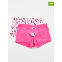 Hello Kitty 2er-Set: Pantys "Hello Kitty" in Pink/ Rosa - 45% | Größe 116-128 | Kinder-waesche