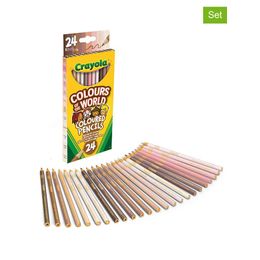 Crayola 24er-Set: Buntstifte - ab 3 Jahren - 30% | Kinder-kreativspielzeug