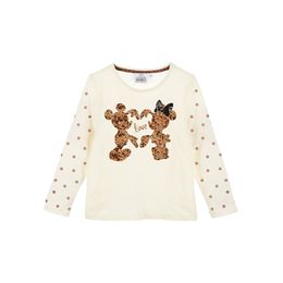 Disney Minnie Mouse Longsleeve "Minnie" in Creme - 69% | Gr&ouml;&szlig;e 98 | Kinder-longsleeves